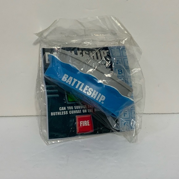 Hasbro | Toys | Vintage 997 Hardees Funmeal Classic Games Battleship ...